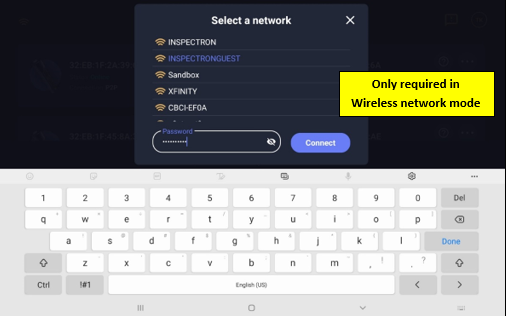 Tool Connection Modes - Inspectron